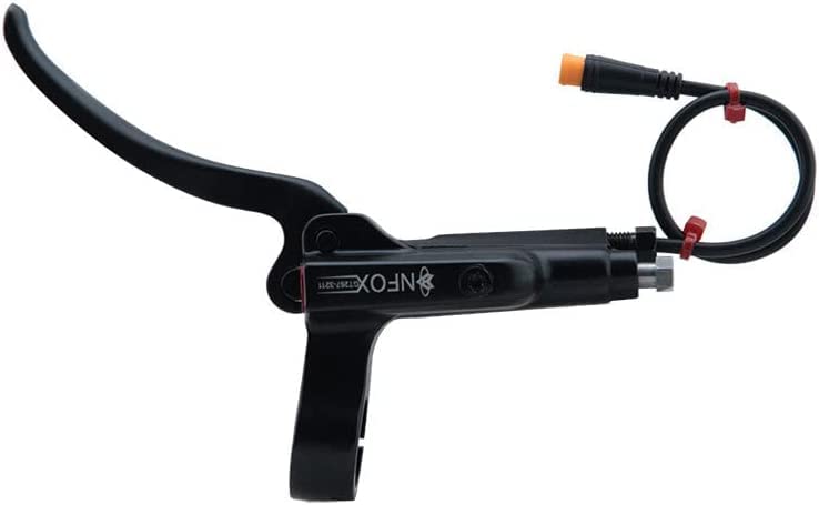 HUBIWUIS NFOX GT267 Power Off Brake Handle 3 Pin for E-Bike Electric Bicycle Bafang Hall Motor Hydraulic Brakes Mountain Bike Accessories (Black)