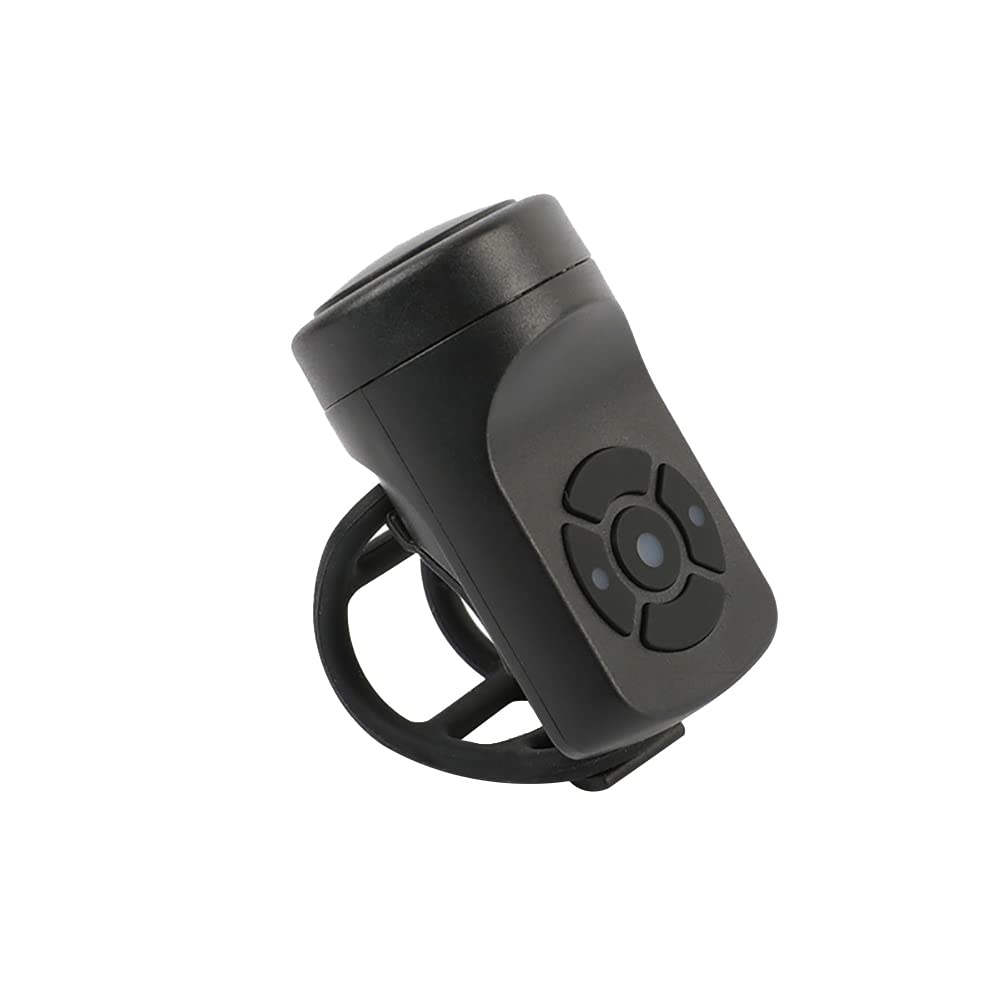 Zcargel Electric Bike Horn, 120Db Bike Horn with 4 Sound Modes Loud Electric Bicycle Bell USB Rechargeable Horn Bike Charging Horn for Mountain Bike/Road Bikes Super Loud