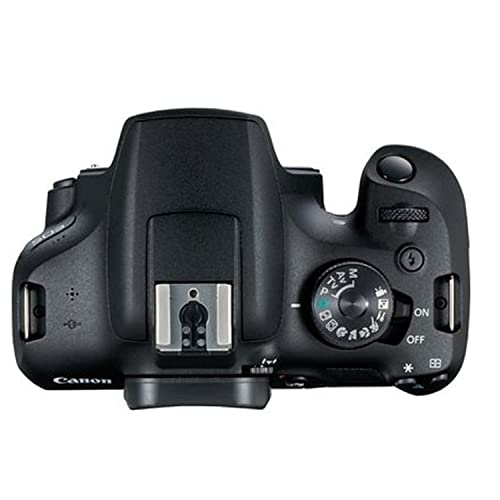 Canon EOS 2000D (Rebel T7) DSLR Camera w/18-55mm F/3.5-5.6 Zoom Lens + 2X 64GB Memory + Hood + Case + Filters + Tripod + More (35pc Bundle)