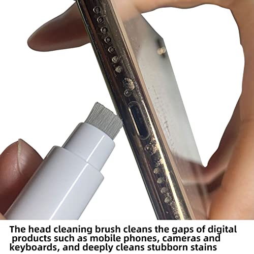 Airport Cleaner Kit,Airpods Cleaning Kit 4 in 1 Multi-Function Cleaning Pen Set Tool Soft Brush for Airpods Pro 1 2 Wireless Earphones, Airpods Cleaning Tools for Bluetooth Earphones Valentine's Day