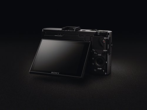 Sony RX100 II 20.2 MP Premium Compact Digital Camera w/ 1-inch Sensor, MI (Multi-Interface) Shoe and tilt LCD Screen (DSCRX100M2/B)