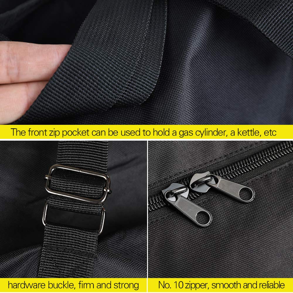 HUNTVP Bike Travel Bag Bicycle Transport Carrying Case with a Carry Bag for 26-29inch Folding Bike Foldaway Bicycle