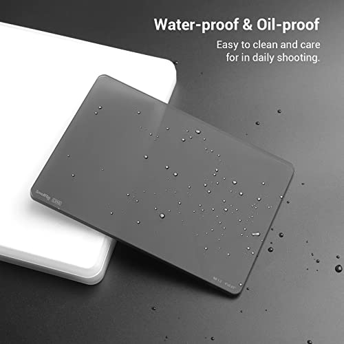 SmallRig 4 x 5.65 ND1.2 Filter (4 Stops), 4mm Thick Square Neutral Density Density Filter, with Multi-Layer Coatings Schott B270 Optical Glass, Fits for Matte Box – 3589