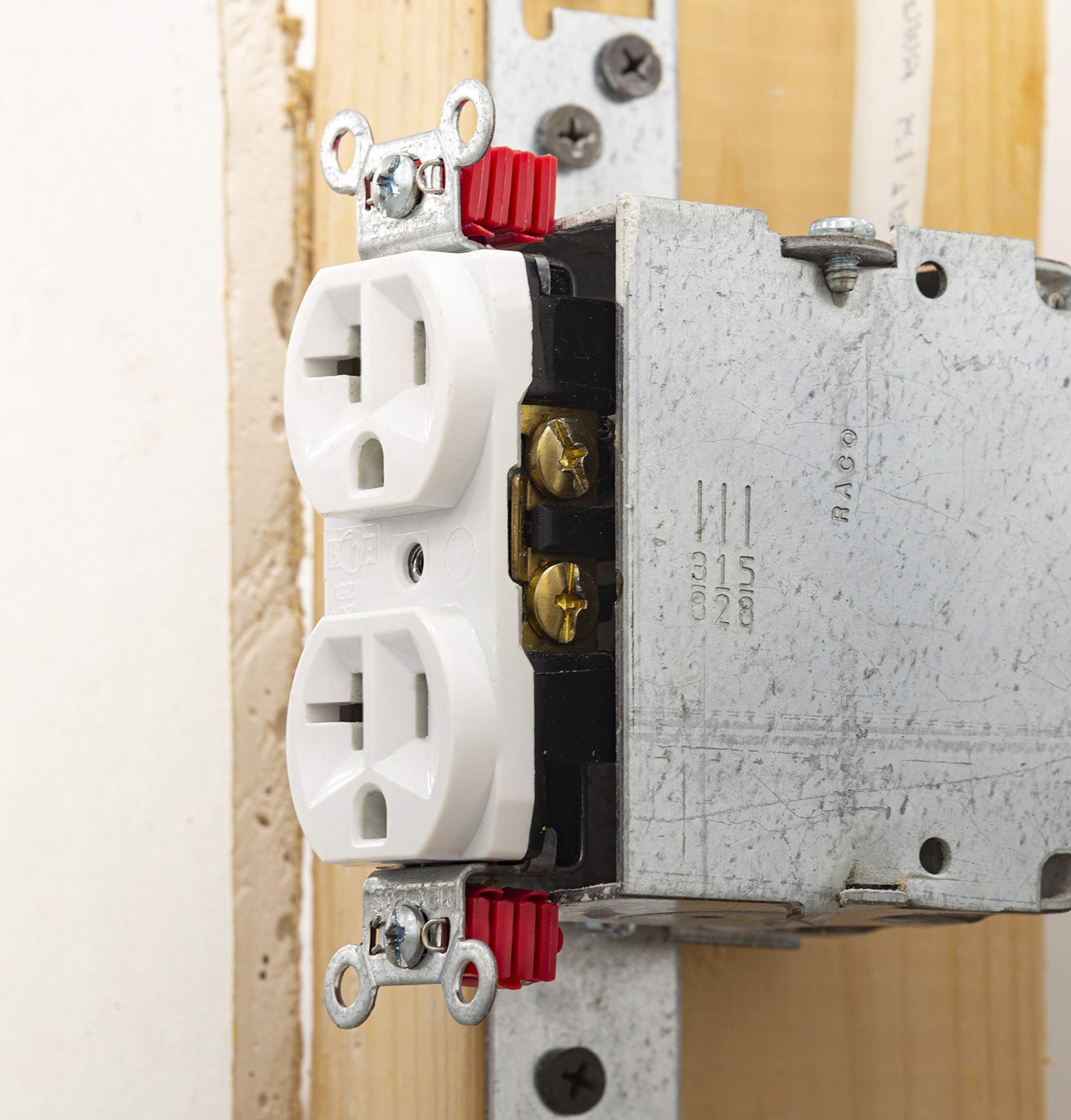 Gardner Bender GSP-04 Electrical Switch and Receptical Spacers, 4 Piece Pack, Red