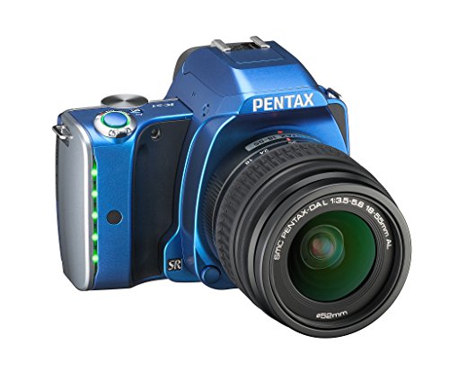 Pentax K-S1 SLR Lens Kit with DA L 18-55 mm Lens (Blue)