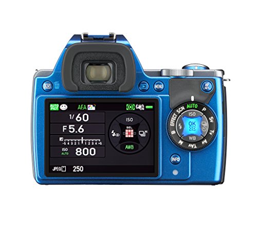 Pentax K-S1 SLR Lens Kit with DA L 18-55 mm Lens (Blue)