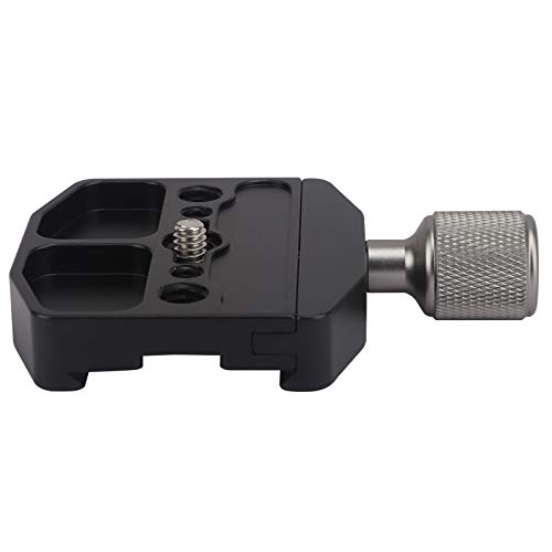 70mm Quick Release Clamp Compatible with Arca Swiss Style Plate for Tripod Ballhead Universal Quick-Change seat, monopod Head, Tripod Quick Release Plate