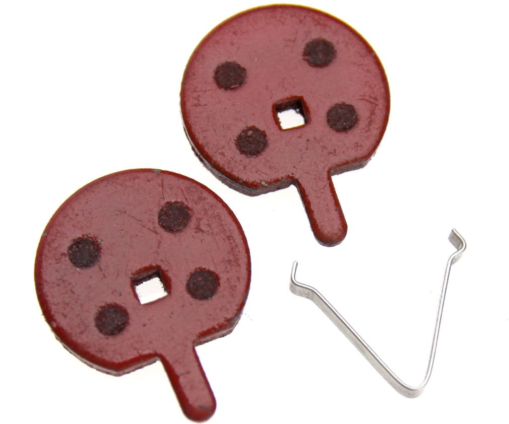 Micro Trader 4pcs 22.5mm Bike Cycling MTB Resin Disc Brake Pads