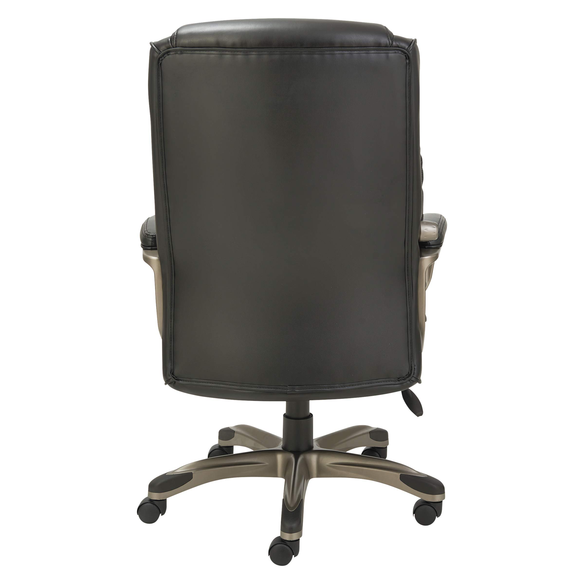 Alera ALEVN4119 Alera Veon Series Executive Highback Leather Chair, Coil Spring Cushioning,black
