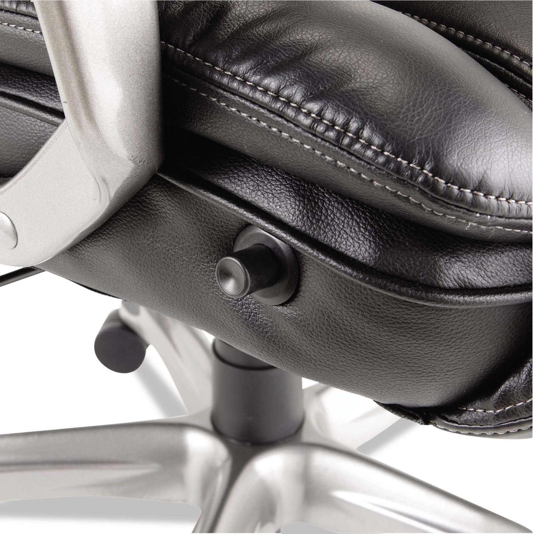 Alera ALEVN4119 Alera Veon Series Executive Highback Leather Chair, Coil Spring Cushioning,black