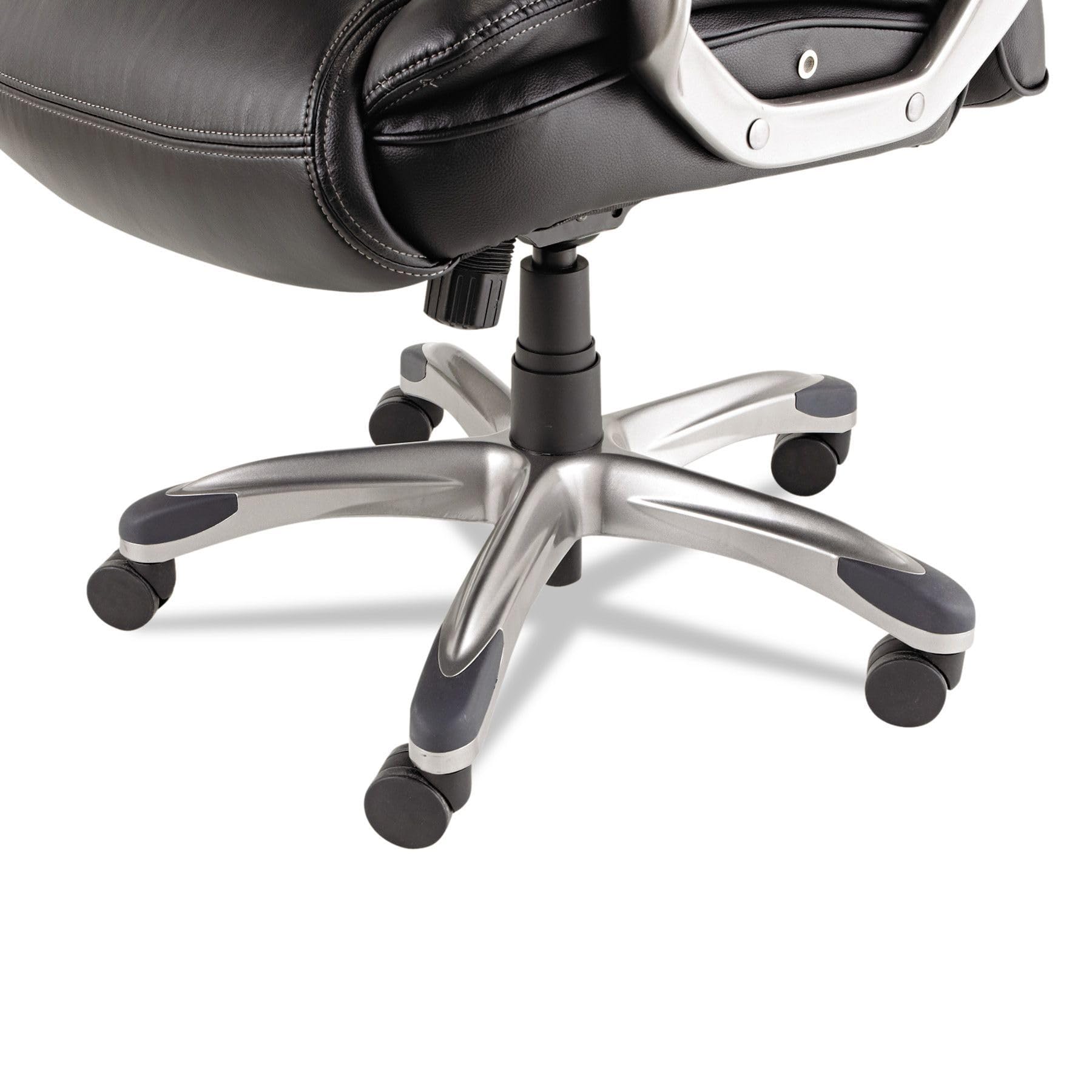 Alera ALEVN4119 Alera Veon Series Executive Highback Leather Chair, Coil Spring Cushioning,black