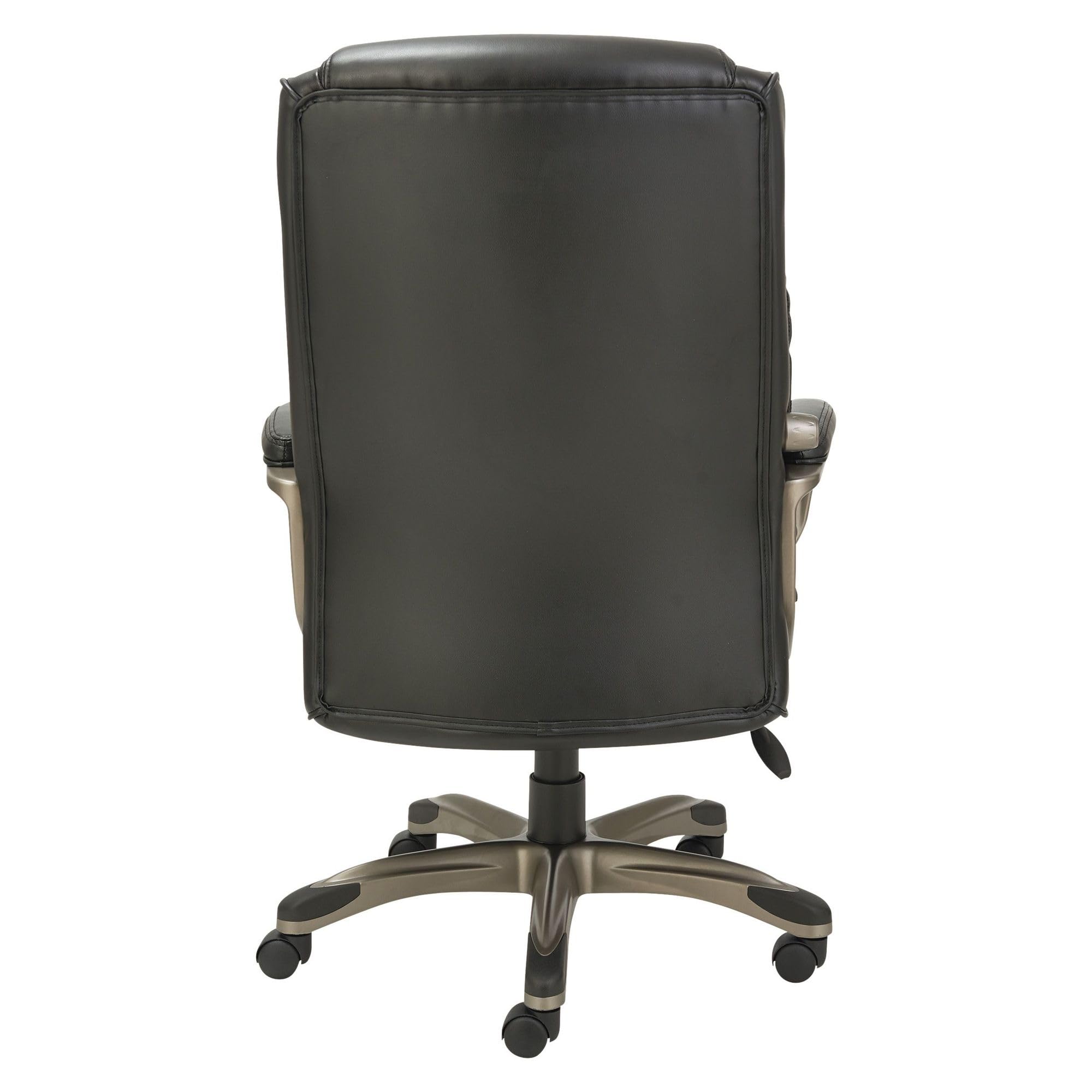 Alera ALEVN4119 Alera Veon Series Executive Highback Leather Chair, Coil Spring Cushioning,black