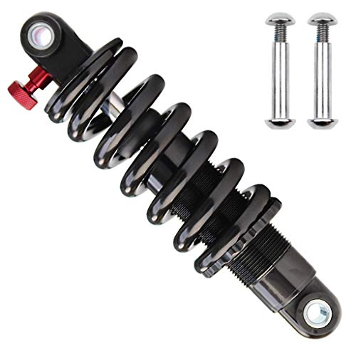 LvTu Bike Rear Shock Absorber Spring Suspension 125mm/ 150mm/ 165mm/ 190mm for XC Soft Tail, Electric, Scooter, Folding (Color : 125mm, Size : 1000 Lbs)