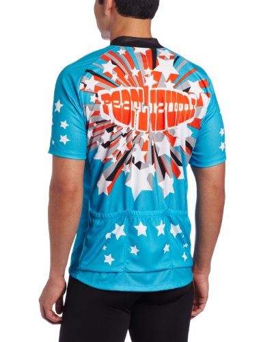PEARL IZUMI Men's MTB LTD Jersey, Love Electric Blue, Small