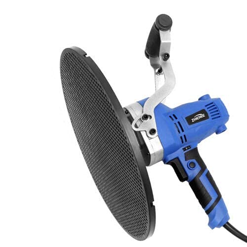 Plaster Wall Smoothing Polisher,Handheld Concrete Epoxy Electric Cement Mortar Trowel, 850W Plaster Wall Smoothing Polisher, Concrete Vibrator, Gypsum Mortar Cement Putty Trowel (US Stock)