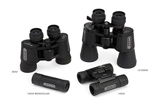 Celestron – UpClose G2 10x25 Binocular – Multi-coated Optics for Bird Watching, Wildlife, Scenery and Hunting – Roof Prism Binocular for Beginners – Includes Soft Carrying Case