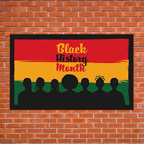 Black History Month Photo Backdrop Black History Month Banner African American Juneteenth Deocr and Supplies for Home