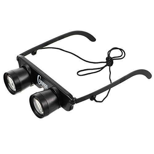 BESPORTBLE Eyeglasses Binocular Hands-Free Binocular Glasses 3 x 28 Binocular for Fishing Bird Watching Travel Sightseeing Outdoor Sports Concerts Theater Opera TV