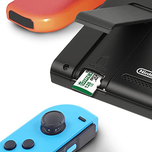 Silicon Power 128GB SDXC Micro SD Card Nintendo-Switch Gaming Memory Card with Adapter, Write Speed 80MB/s