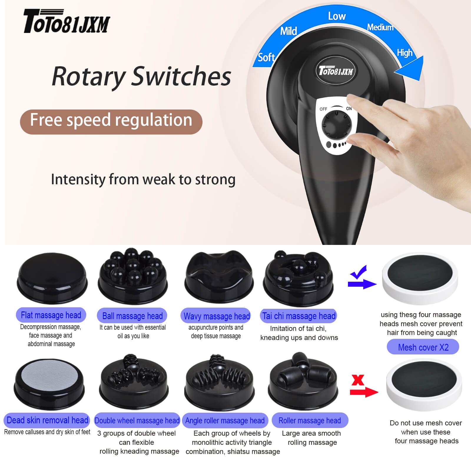 Cellulite Massager, Body Sculpting Machine, Stomach Massager for Belly, Electric Handheld Vibrator Massage Roller for Lymphatic, Celulitis, Neck, Butt, Lipo, Sculpt, Maquina para Masajes