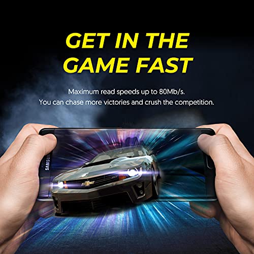 Silicon Power 128GB SDXC Micro SD Card Nintendo-Switch Gaming Memory Card with Adapter, Write Speed 80MB/s