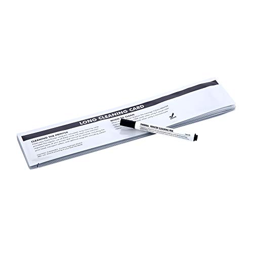 DuraClean™ DC 3633-0053 Card Printer Cleaning Kit for Most Magicard Printers. 10 Cleaning Cards & 1 Cleaning Pen.