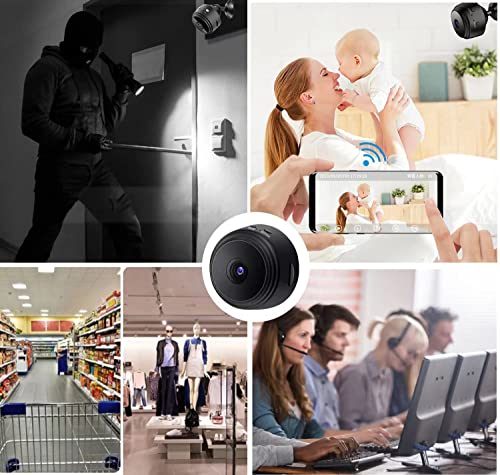 Baoyuteda Mini Spy Camera Wireless Hidden ,1080P WiFi Camera for Home Indoor Outdoor Security Nanny Cams