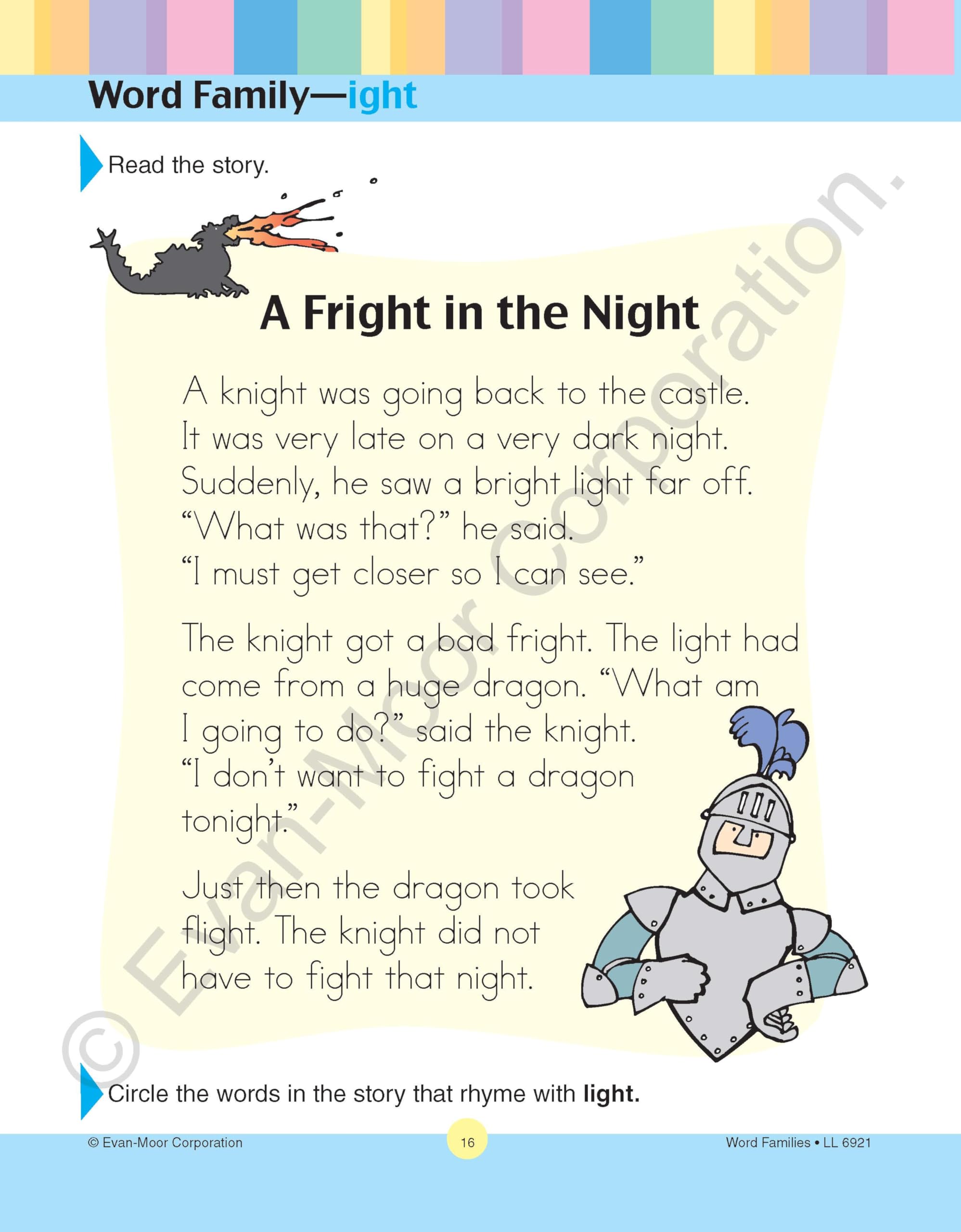 Word Families (Learning Line)