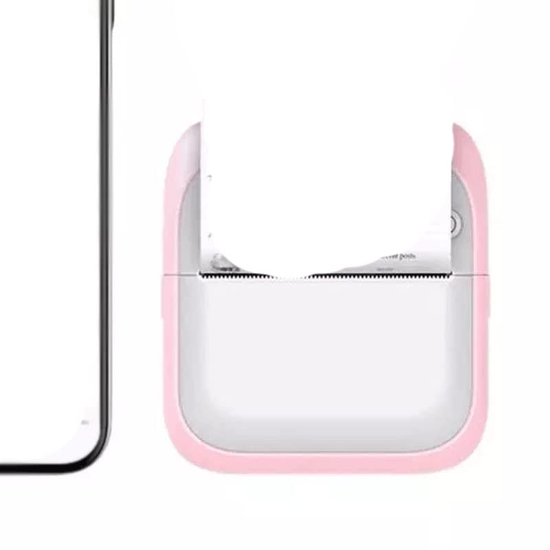LUKEO Pocket Thermal Printer Portable Mini Connect Photo Label (Color : D, Size : 1)