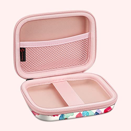 Fintie Protective Case for Canon Ivy Mini/Canon Ivy 2 Mini/Ivy CLIQ/Ivy CLIQ+/ Ivy CLIQ2/ Ivy CLIQ+2 Instant Camera Photo Printer - Shockproof Hard Shell Carrying Case, Emerald Illusions