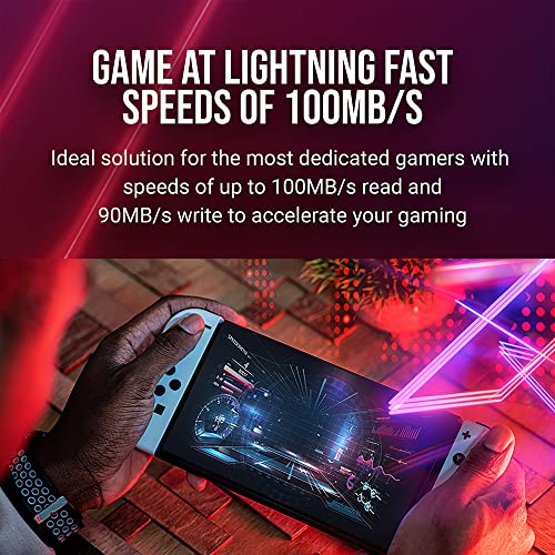PNY XLR8 128GB Gaming Class 10 U3 V30 microSDXC Flash Memory Card - 100MB/s, Class 10, U3, V30, A2, 4K UHD, Full HD, UHS-I, micro SD