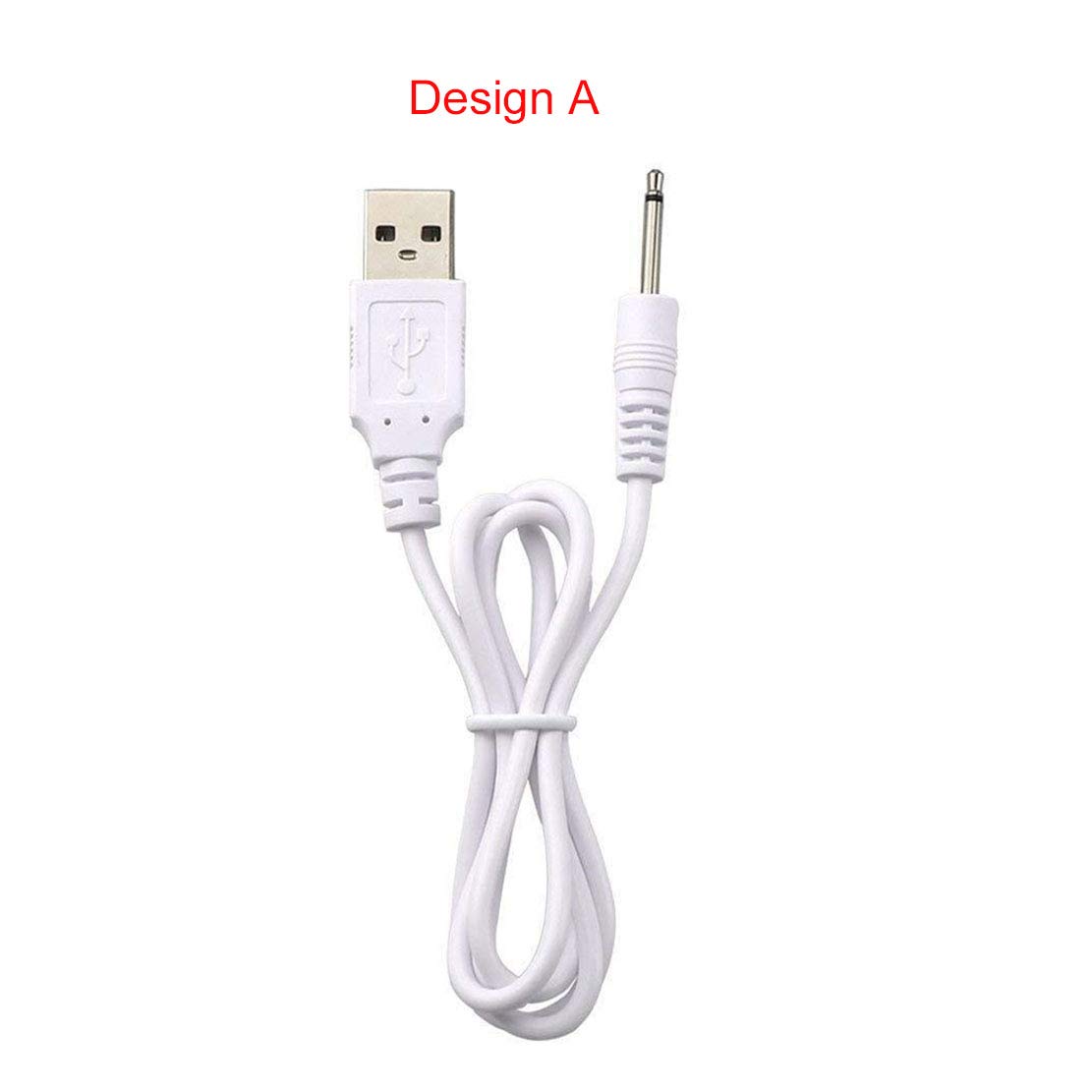 USB Adapter Cord 2.5mm Replacement DC Fast Charging Cable for Rechargeable Wand