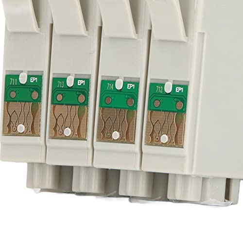 4PCS Ink Cartridge,High Page Capacity Printer Cartridge for Stylus D78 D92 D120 DX4000 DX4050