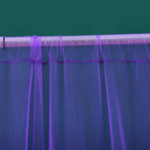 Purple Tulle Backdrop Curtain for Baby Shower Girls Birthday Party Purple Sheer Backdrop Drapes for Wedding Reception Photoshoot Elephant Theme Background Decorations 2 Panels 5 ft X 8 ft