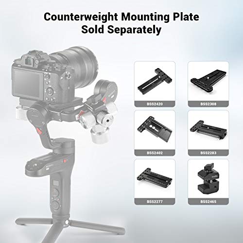 SMALLRIG Removable Counterweight 100g for DJI Ronin S / Ronin RS 2 / Ronin-SC / Ronin RSC 2 and Zhiyun Gimbal Stabilizers β 2284