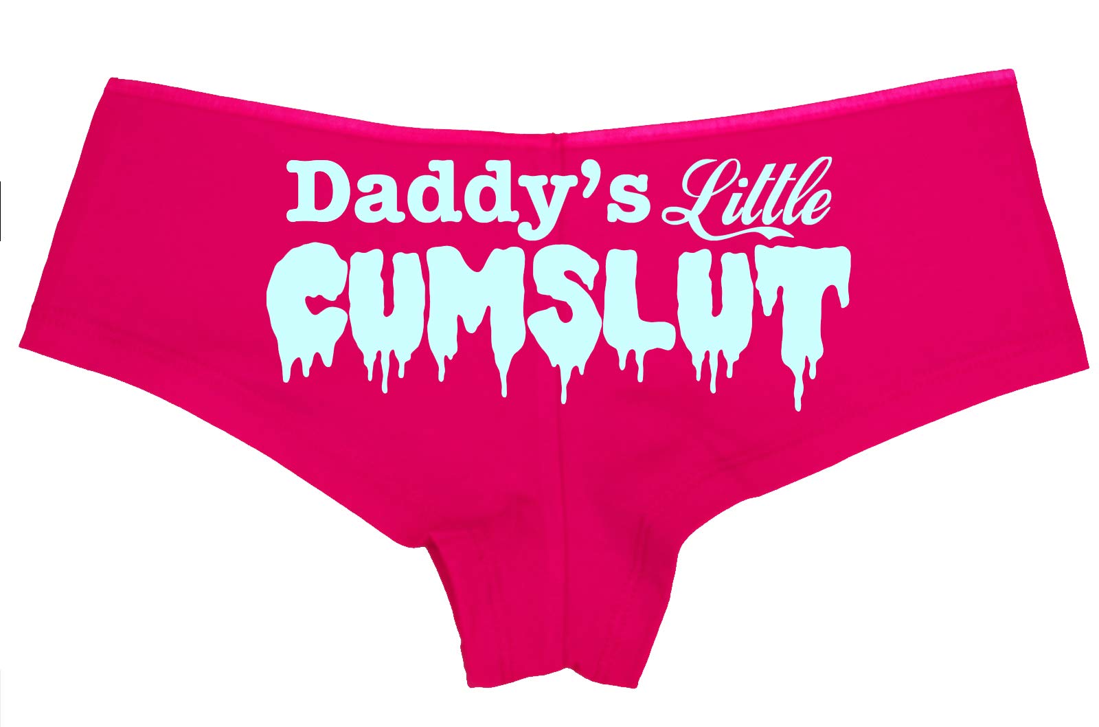 Knaughty Knickers Daddys Little Lil cumslut cum slut ddlg bdsm owned boyshort Pastel Blue