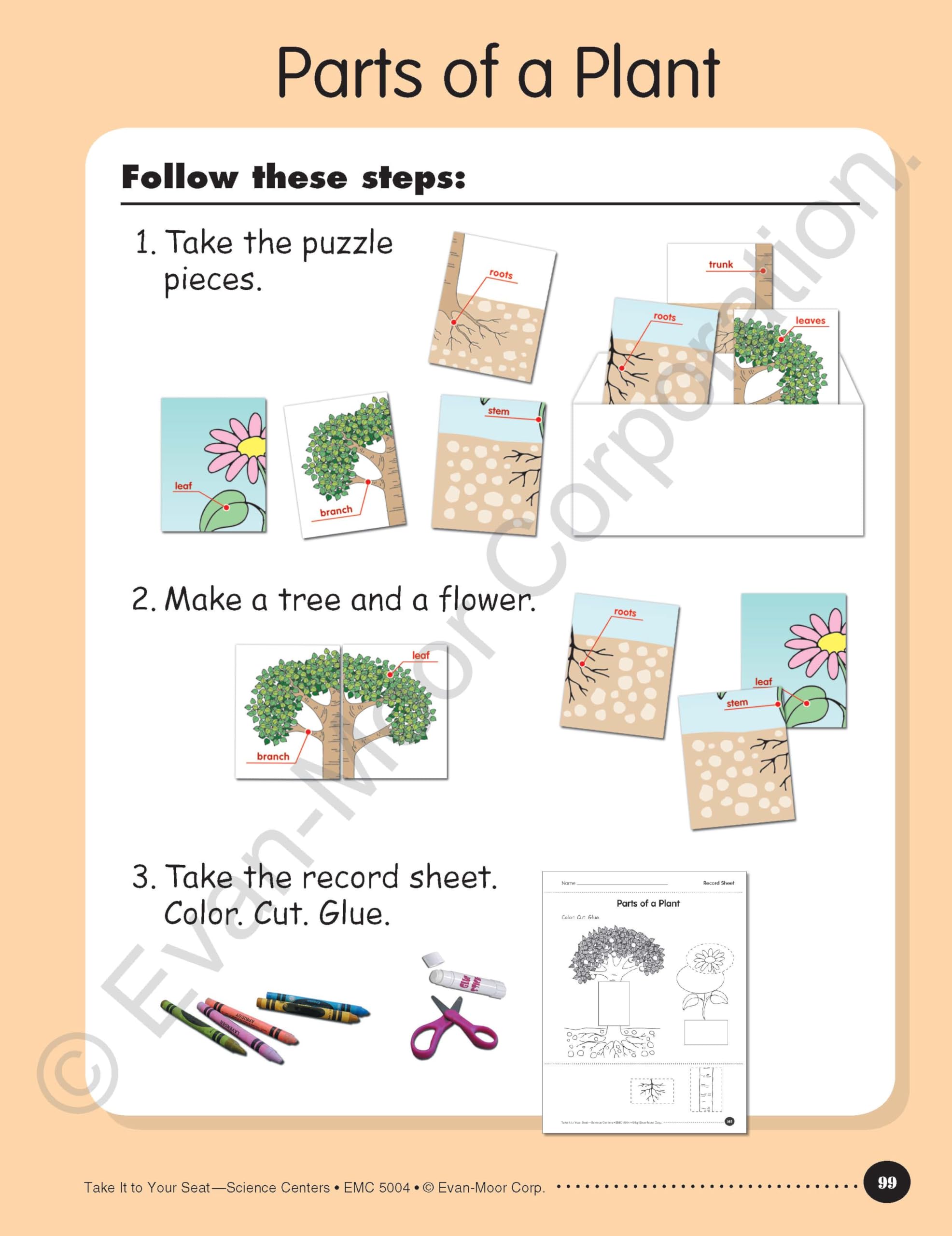Take It to Your Seat Science Centers, Grades PreK-K