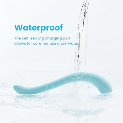 IntiMD VWELL Flex Pelvic Floor Muscle Trigger Point Relaxer with Dual Active & Flexible Shaft Tool Knot Scar Tissue Tender Point Myofascial Release Tightness Spasm Pain Relief