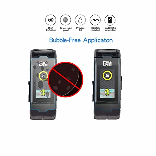 Mihence Compatible for Bandai Vital Bracelet Digital Monster ver.Black Screen Protector, HD Premium Real Screen Protector for Bandai Vital Hero Digimon / Bracelet Digital Monster ver.White / Black [ 3PCS ] [ TPU ]