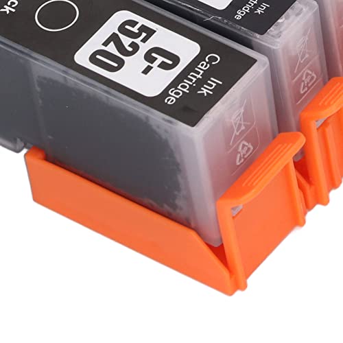 Fafeicy Ink Cartridge ABS Printing Ink Cartridge Standard Size 5% Coverage for PIXMA IP3600 IP4600 IP4700 MX860 Printer (BK BK C M Y GY 6 Colors)