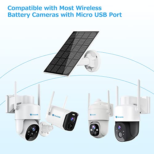 Unilook 3W Solar Panel, Only Works for Unilook Wireless Camera(Compatible with Type C Interface)