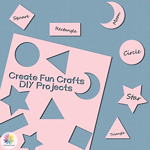 Mat Board Center, 10-Pack 11x14 Uncut Photo Mats Backing Boards - Mixed Color - for Frames, Photos, Pictures and More