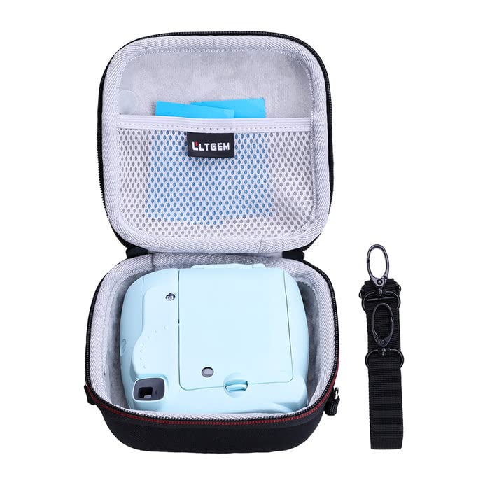 LTGEM Instant Camera Case for Fuji Instax Mini 12/ Fuji Instax Mini 11 / Fuji Instax Mini 10 / Fuji Instax Mini 9 / Fuji Instax Mini 8 Instant Camera (Case one only ļ¼)