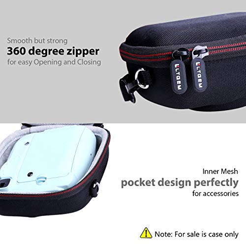 LTGEM Instant Camera Case for Fuji Instax Mini 12/ Fuji Instax Mini 11 / Fuji Instax Mini 10 / Fuji Instax Mini 9 / Fuji Instax Mini 8 Instant Camera (Case one only !)