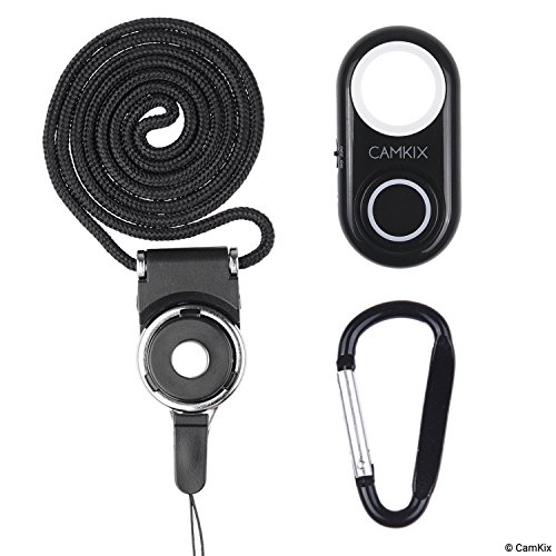 CamKix Camera Shutter Remote Control with Bluetooth Wireless Technology - Works Flawlessly with iPhone/iPad and Android - Range: Up to 30 ft (10 m) - Compact Style - Take it with You Anywhere