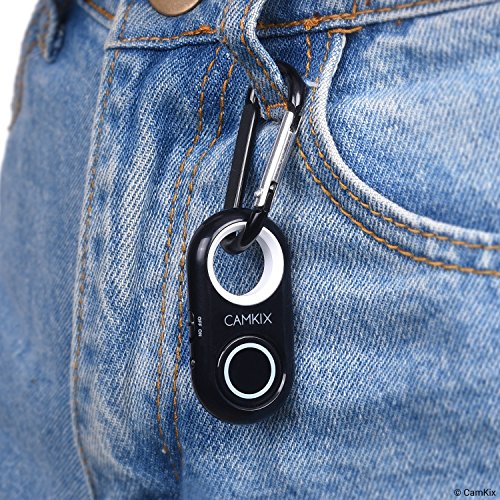 CamKix Camera Shutter Remote Control with Bluetooth Wireless Technology - Works Flawlessly with iPhone/iPad and Android - Range: Up to 30 ft (10 m) - Compact Style - Take it with You Anywhere