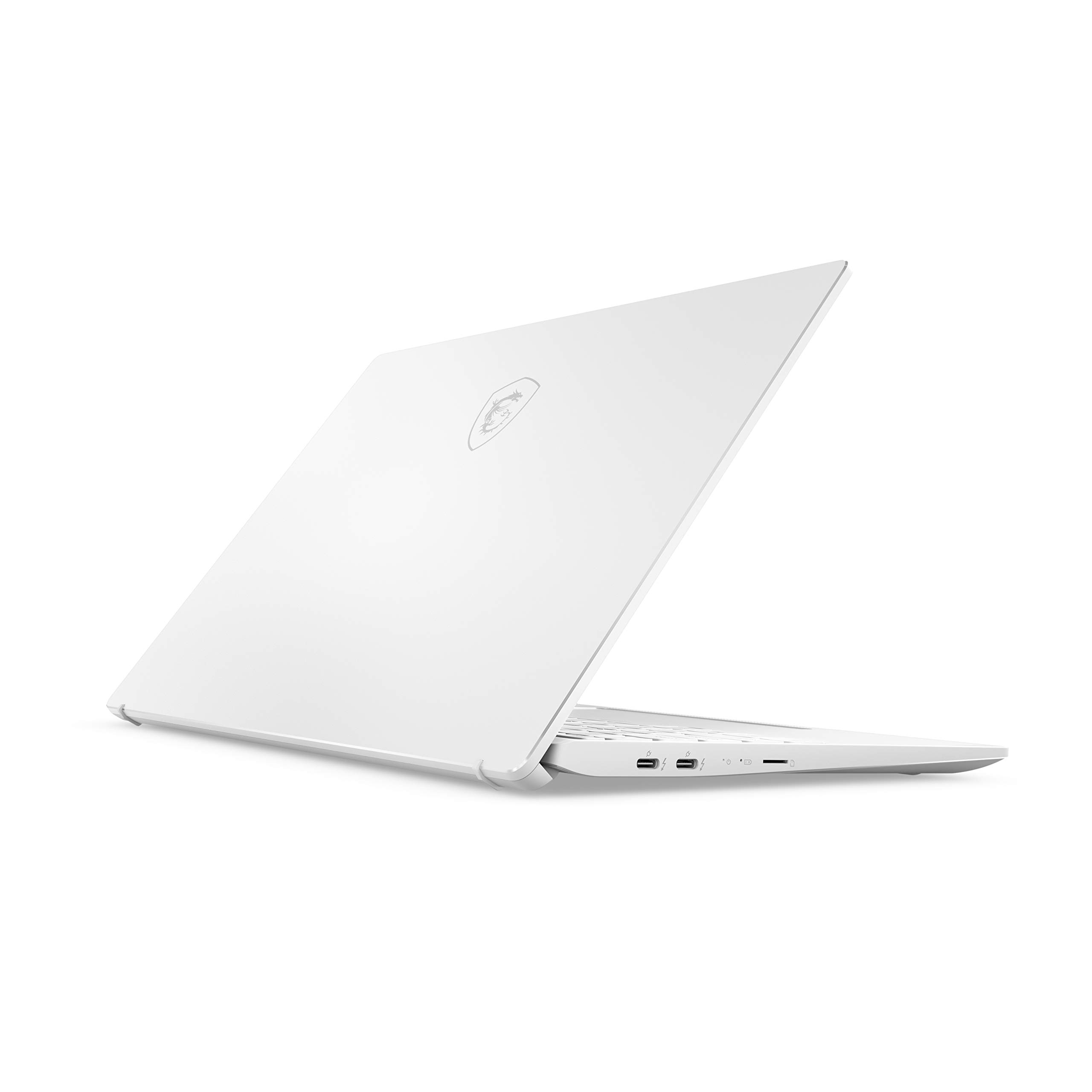 MSI Prestige 14 A10SC-230 14" UHD 4k Ultra Thin and Light Professional Laptop Intel Core i7-10510U GTX1650 MAX-Q 16GB DDR4 512GB NVMe SSD Win10Pro TB3, White