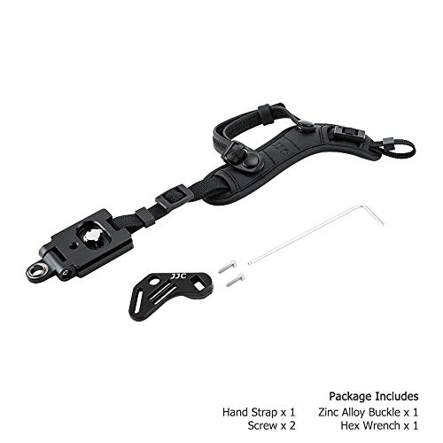 JJC Mirrorless Camera Hand Strap Grip for Sony A7R V IV III II A7IV A7S III II A7RIV A7RIII A7III A7RII A7II A1 A9 II A7C ZV-E10 A6600 A6500 A6400 A6300 A6100 A6000 RX1 RX1R RX1RII RX10 IV III II