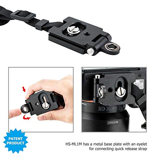 JJC Mirrorless Camera Hand Strap Grip for Sony A7R V IV III II A7IV A7S III II A7RIV A7RIII A7III A7RII A7II A1 A9 II A7C ZV-E10 A6600 A6500 A6400 A6300 A6100 A6000 RX1 RX1R RX1RII RX10 IV III II