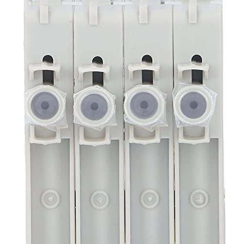4PCS Ink Cartridge Colorfast Large Capacity BK C M Y Printer Ink Cartridge Combo Pack ABS Material for Printer Printing Documents (T0461/T0472/T0473/T0474)